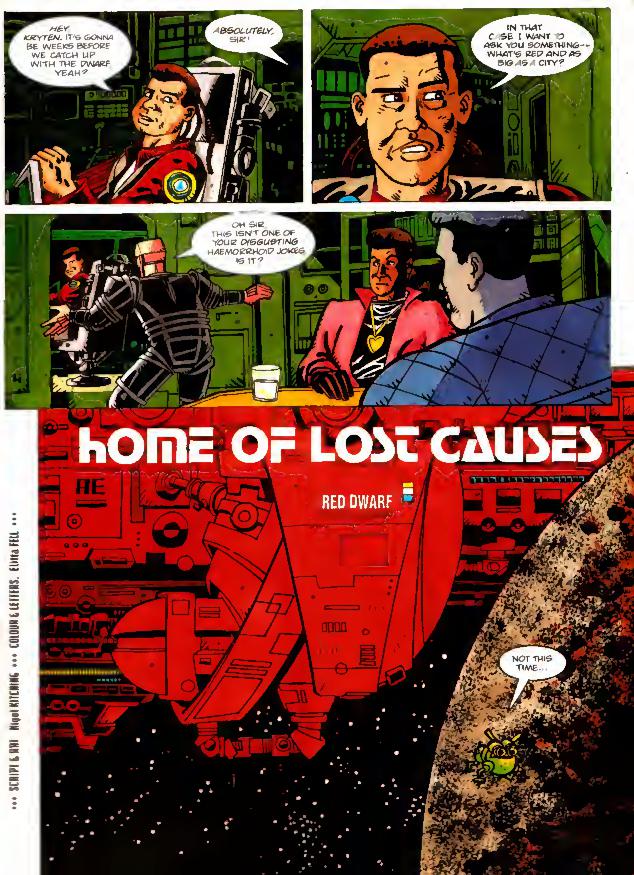 Countdown to Red Dwarf XI: The Comics of the Smegazine ⋆