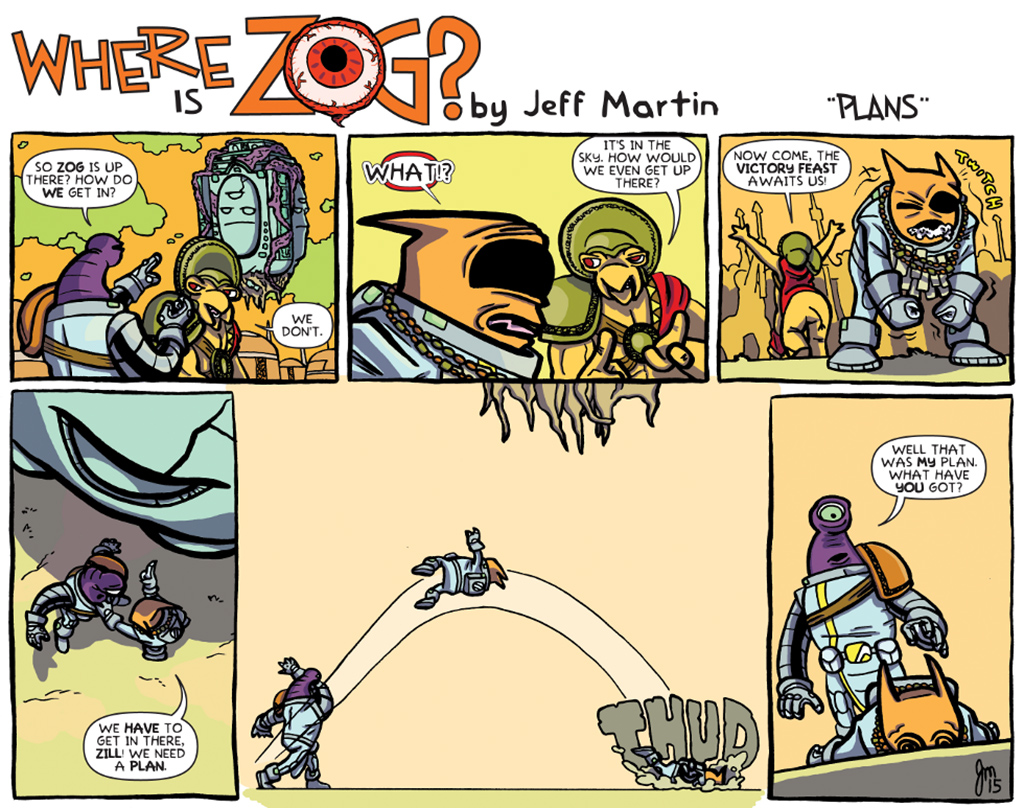 Red Coats, History, and Zog - Interview with Jeff Martin ⋆